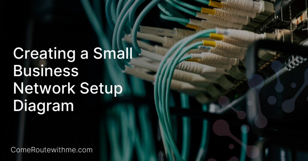 Creating a Small Business Network Setup Diagram