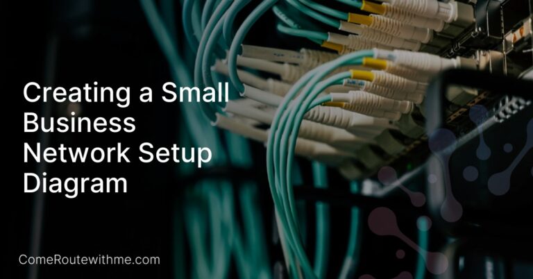 Creating a Small Business Network Setup Diagram